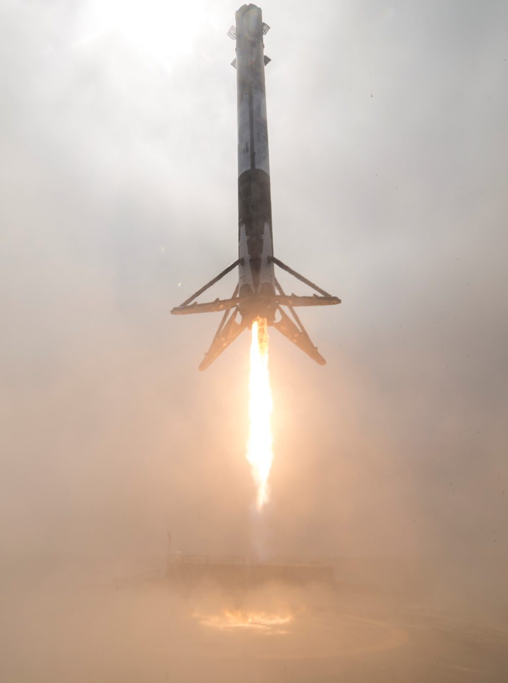 SpaceX shows off first reused Falcon 9 Block 5 landing on drone ship OCISLY SpaceX shows off first reused Falcon 9 Block 5 landing on drone ship OCISLY