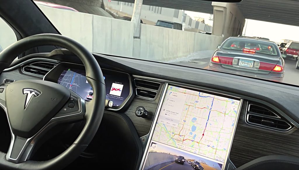 Waze tesla model 3 store