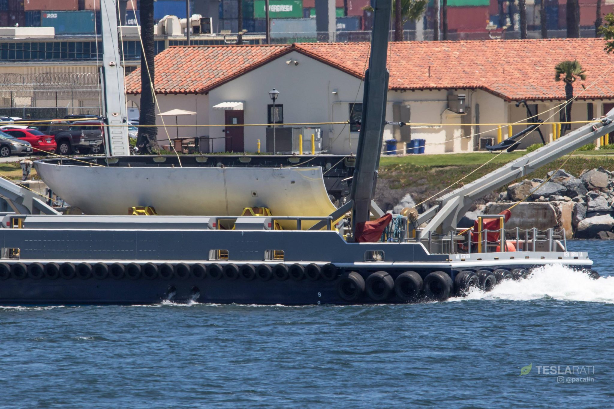 SpaceX ramps BFR factory construction as Mr Steven arm surgery continues