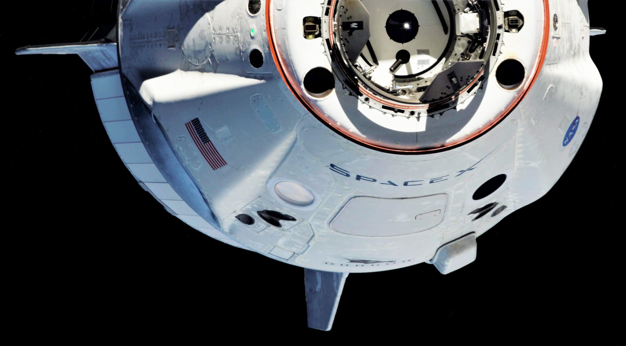 SpaceX's Crew Dragon heat shield shown off after first orbital-velocity ...