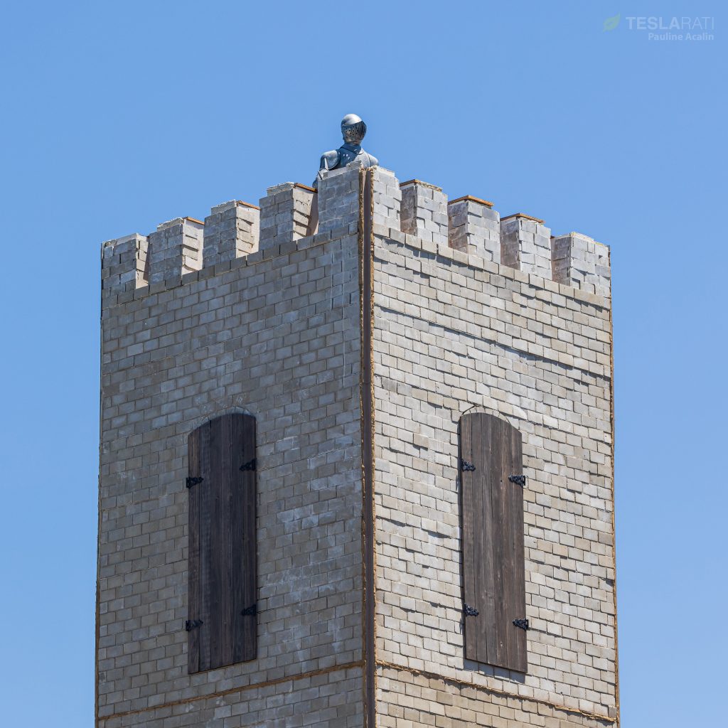 Elon Musk’s ‘Monty Python’ tower knight keeps watch over Boring Co’s ... Elon Musk’s ‘Monty Python’ tower knight keeps watch over Boring Co’s ...