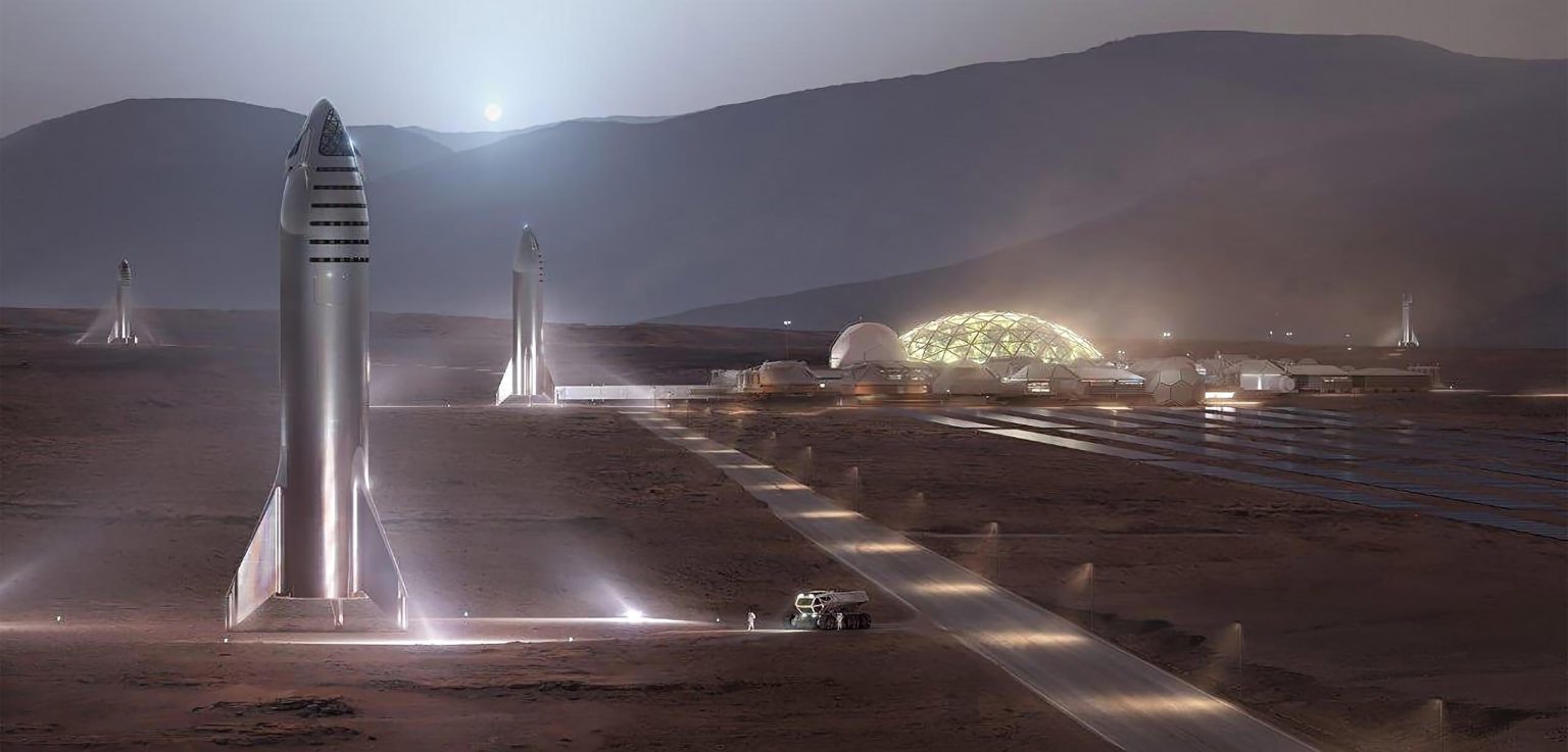 SpaceX acquires new photos of Starship landing sites with Mars-orbiting ...