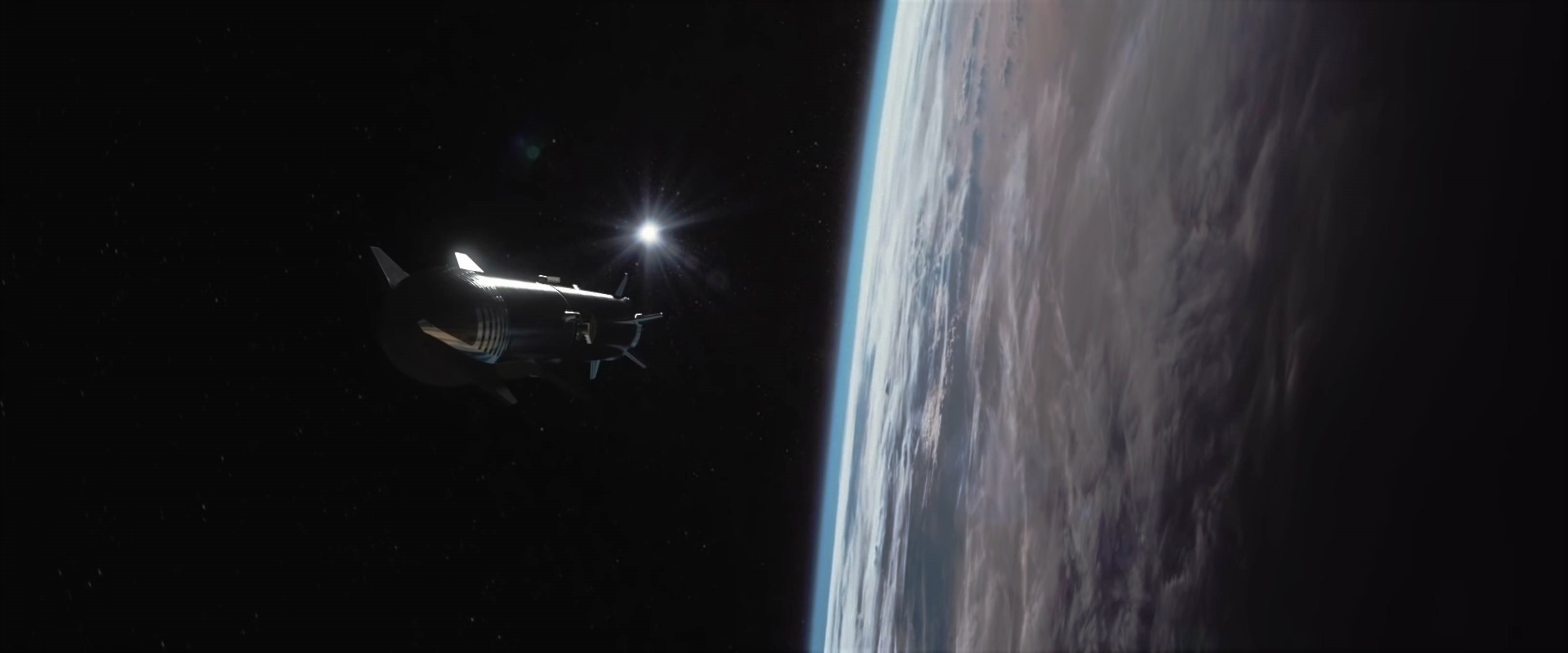 Starship Super Heavy 2019 (SpaceX) MECO 1 crop - TESLARATI Starship Super Heavy 2019 (SpaceX) MECO 1 crop - TESLARATI