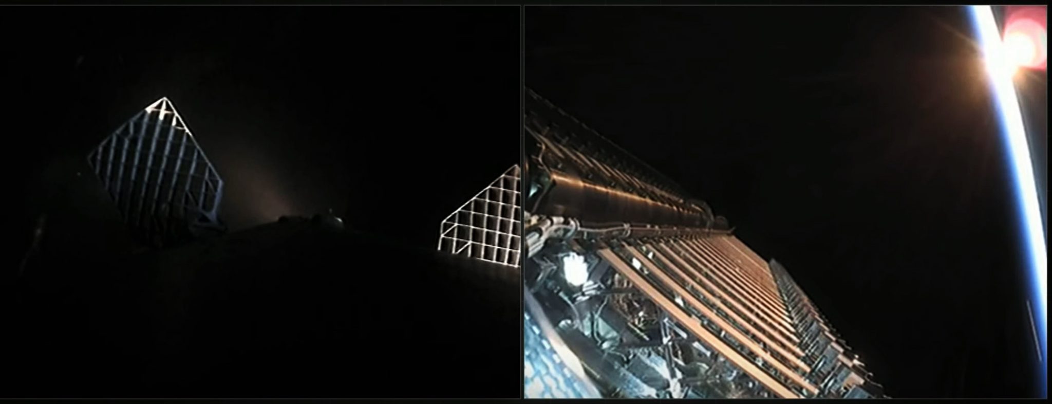SpaceX Starlink launch puts on a spectacular light show on the East ... SpaceX Starlink launch puts on a spectacular light show on the East ...
