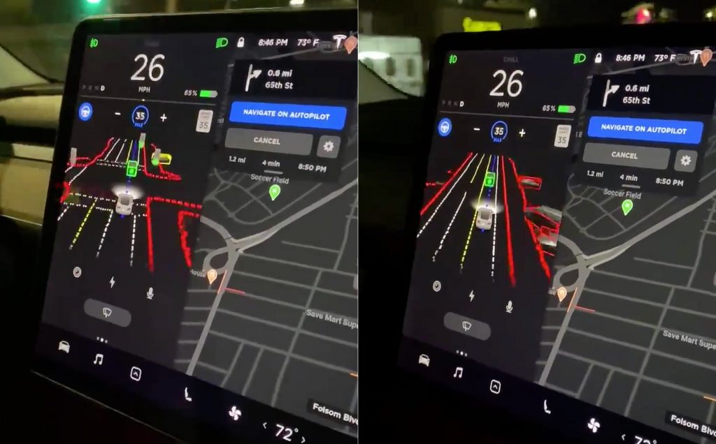 Tesla Owners Share First Glimpse Of Full Self Driving Beta In Action