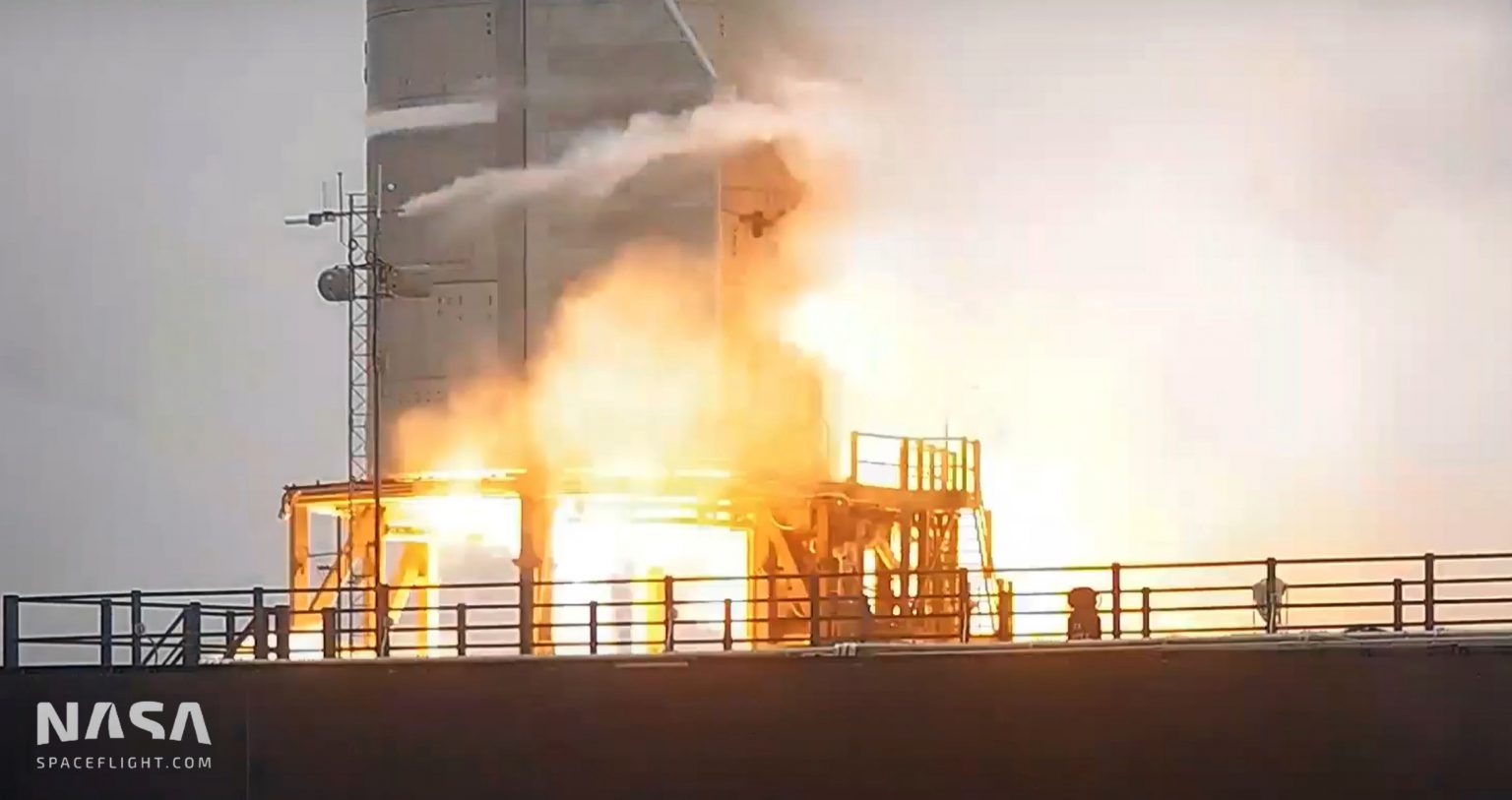 Spacexs Upgraded Starship Completes Second Raptor Engine Test In ~24 Hours