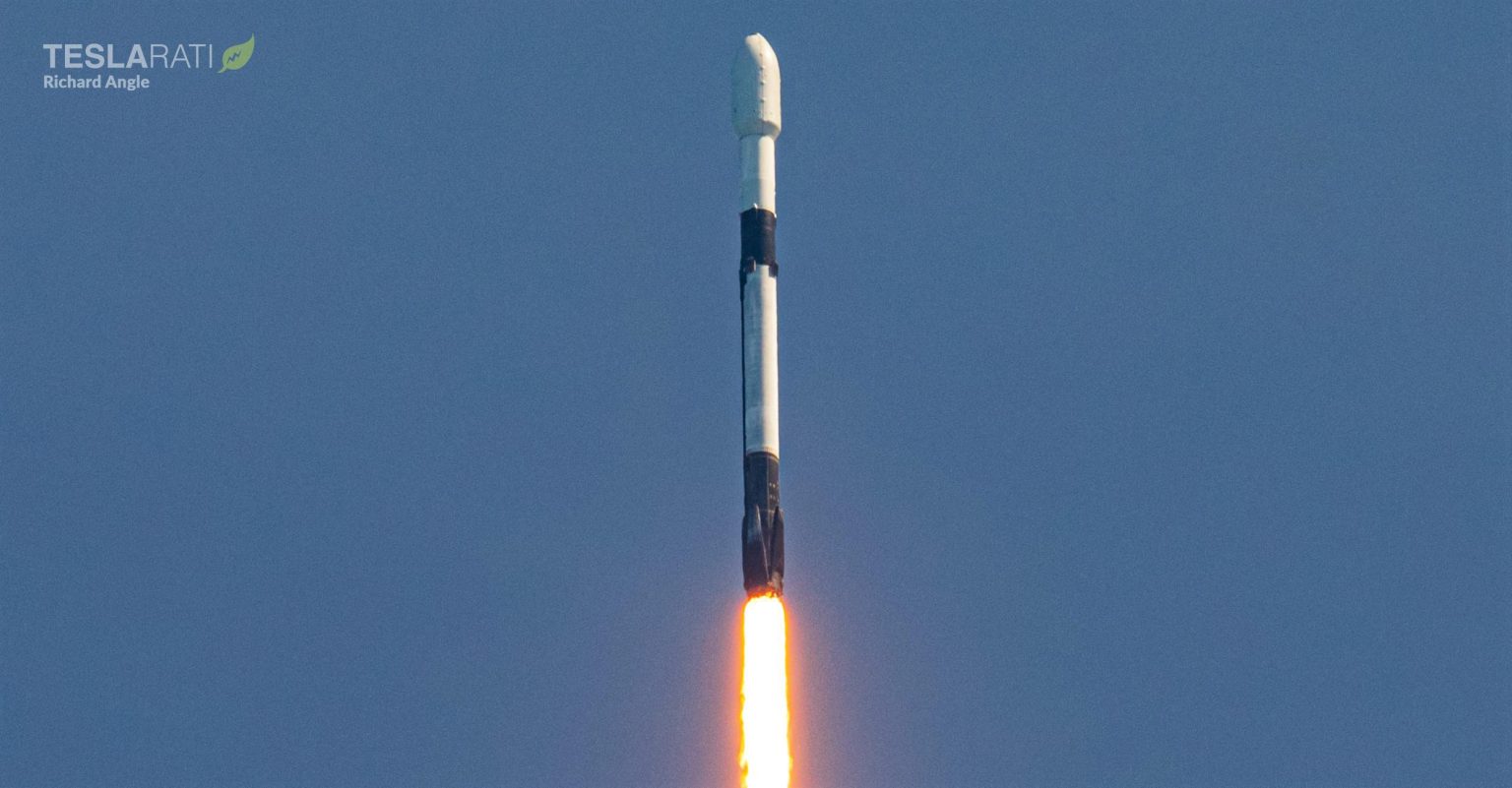 Spacexs First West Coast Starlink Launch Orbits 51 New Space Laser