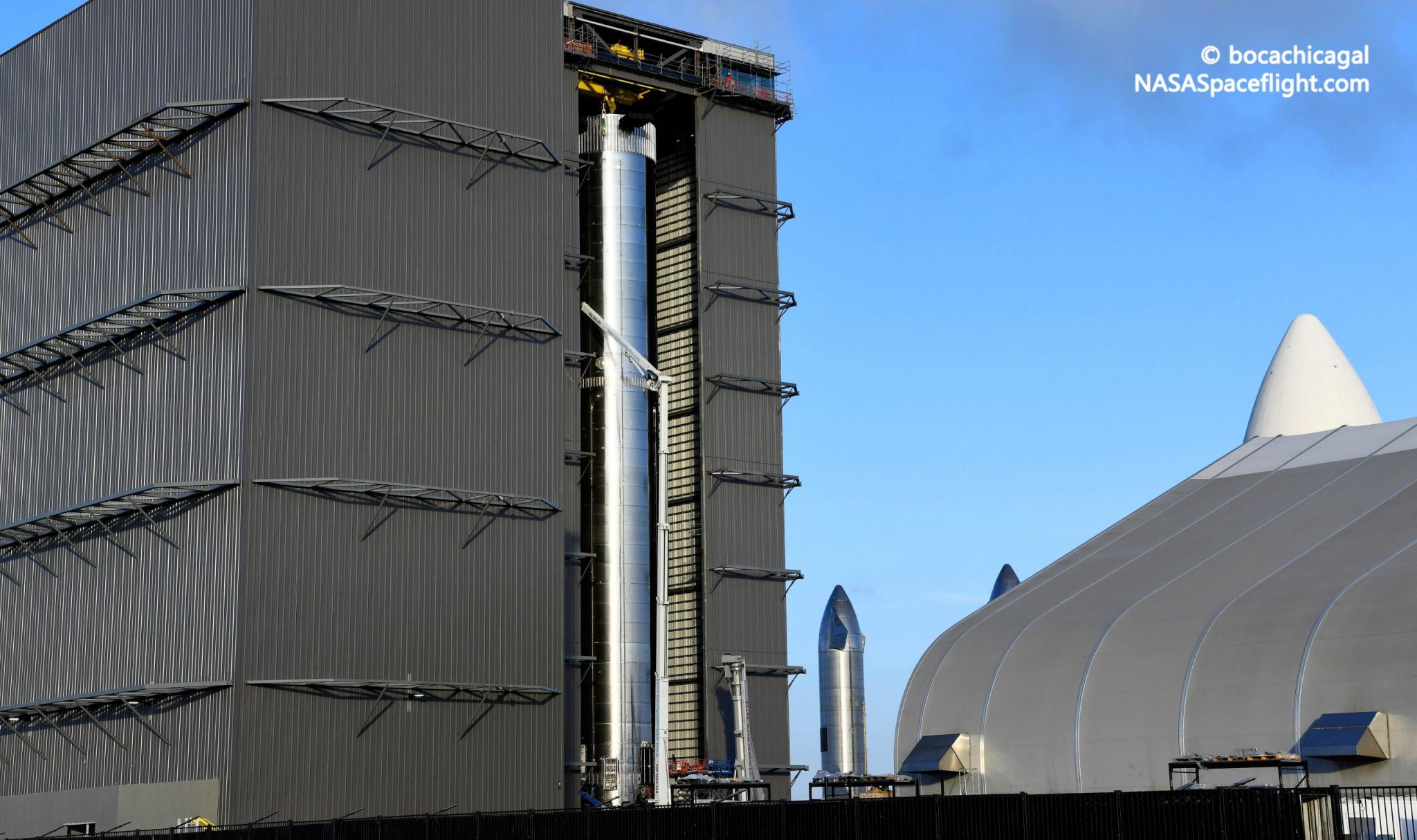 Spacex Reinstalling 29 Raptor Engines On First Orbital Class Starship