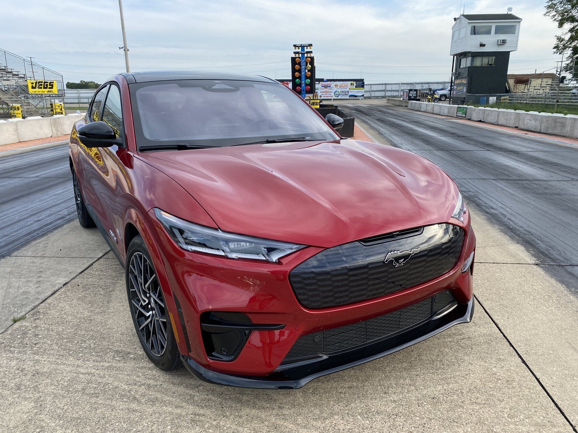Ford Mustang Mach E GT Tests Its 1 4 mile Mettle