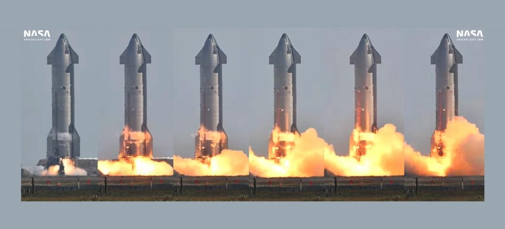 Spacex Starship Prototype Completes Fourth Static Fire