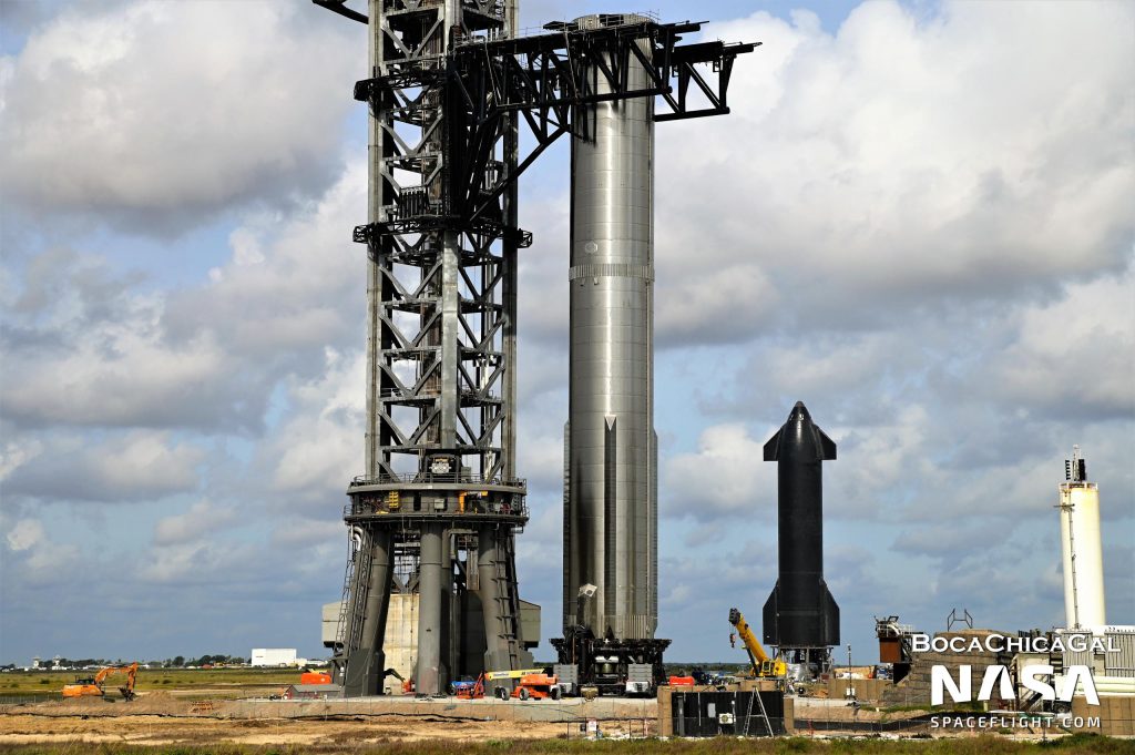 SpaceX Starship booster heads to launch pad for the fifth time SpaceX Starship booster heads to launch pad for the fifth time