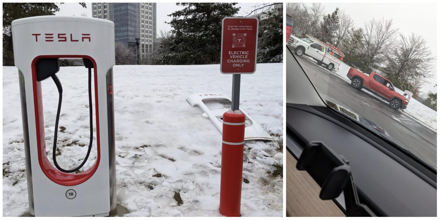 Tesla begins testing Magic Dock-equipped Superchargers for non-Tesla ... Tesla begins testing Magic Dock-equipped Superchargers for non-Tesla ...