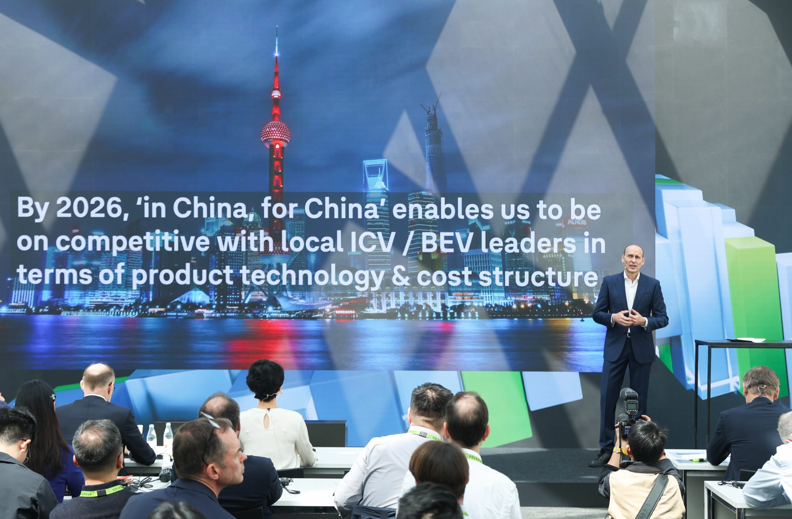 Volkswagen adopts ‘in China, for China’ strategy