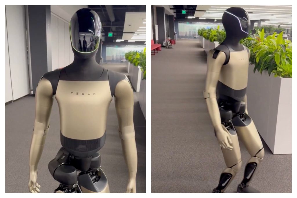 Tesla's next-gen Optimus prototype with Grok revealed
