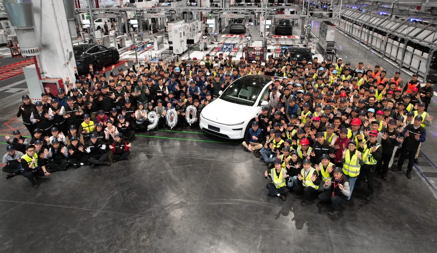 Tesla celebrates 9 million vehicles produced globally